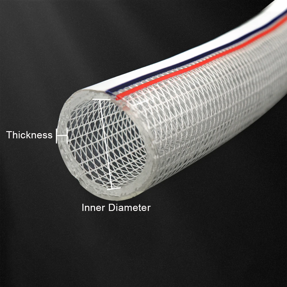 Tuyau renforcé en PVC - Transparent - 1m - ID 50 x OD 62mm ...