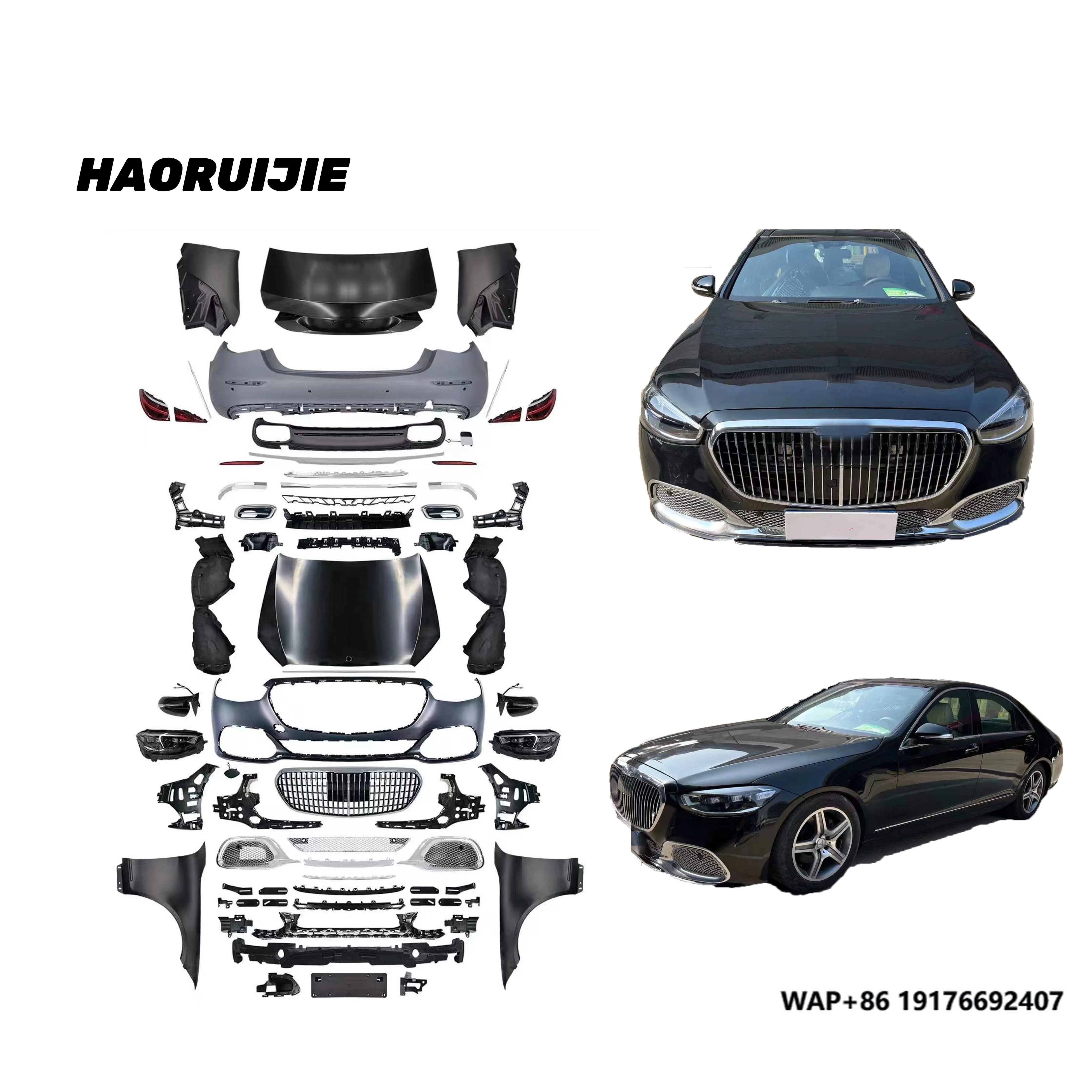 Modification Kit W221 Upgrade to W223 Body Kits for Mercedes benz S ...