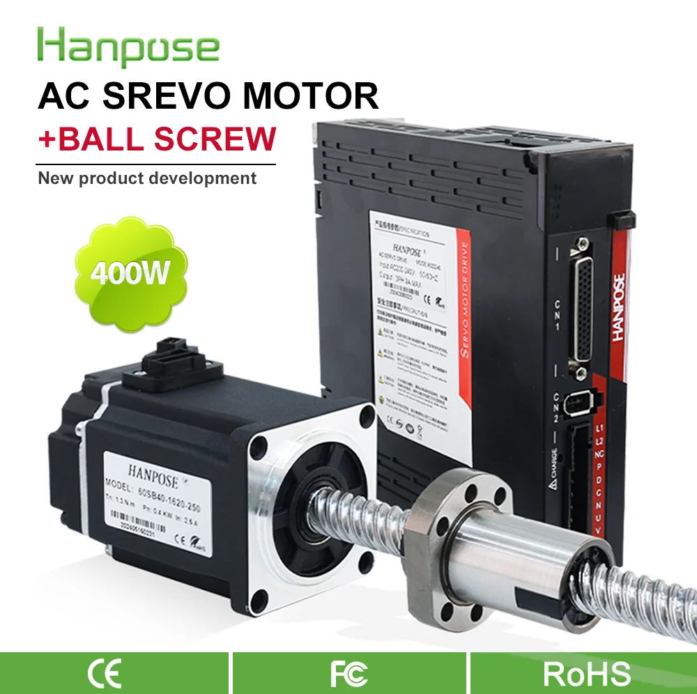 Servo-motor-ball-screw-drive-kit-60SB40-1620-250-2-5A-1-3N-m-ASD240 ...
