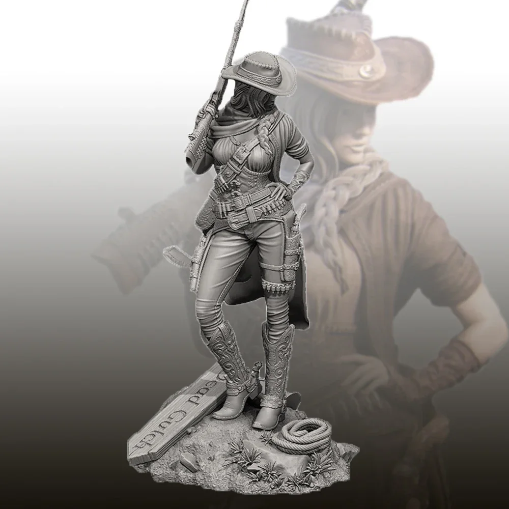 Jane-the-Gunslinger-1-12-Miniature-Resin-Model-Kit-Unpainted-Plastic ...