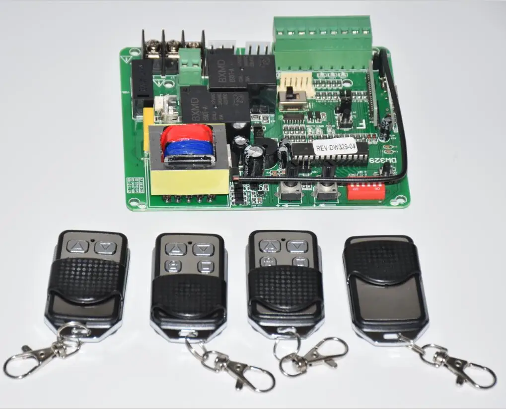 gate automation AC 110V or 220V Sliding Gate Control Board Circuit ...