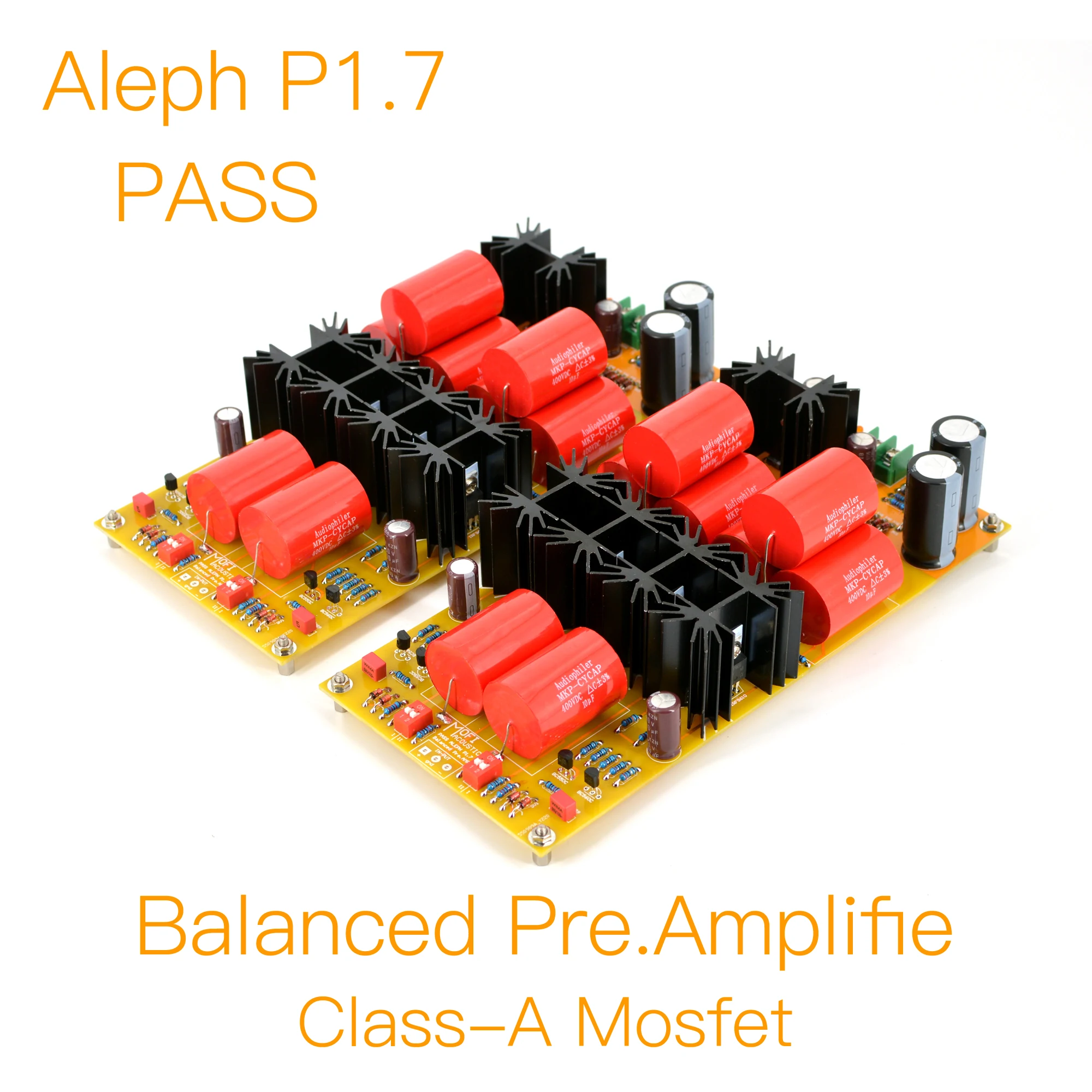 MOFI PASS Aleph P1.7 Class-A Mosfet Balanced Pre-Amplifie DIY KIT ...