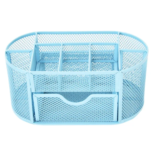 Wire Mesh Desktop Organiser - TidyPals.co.uk