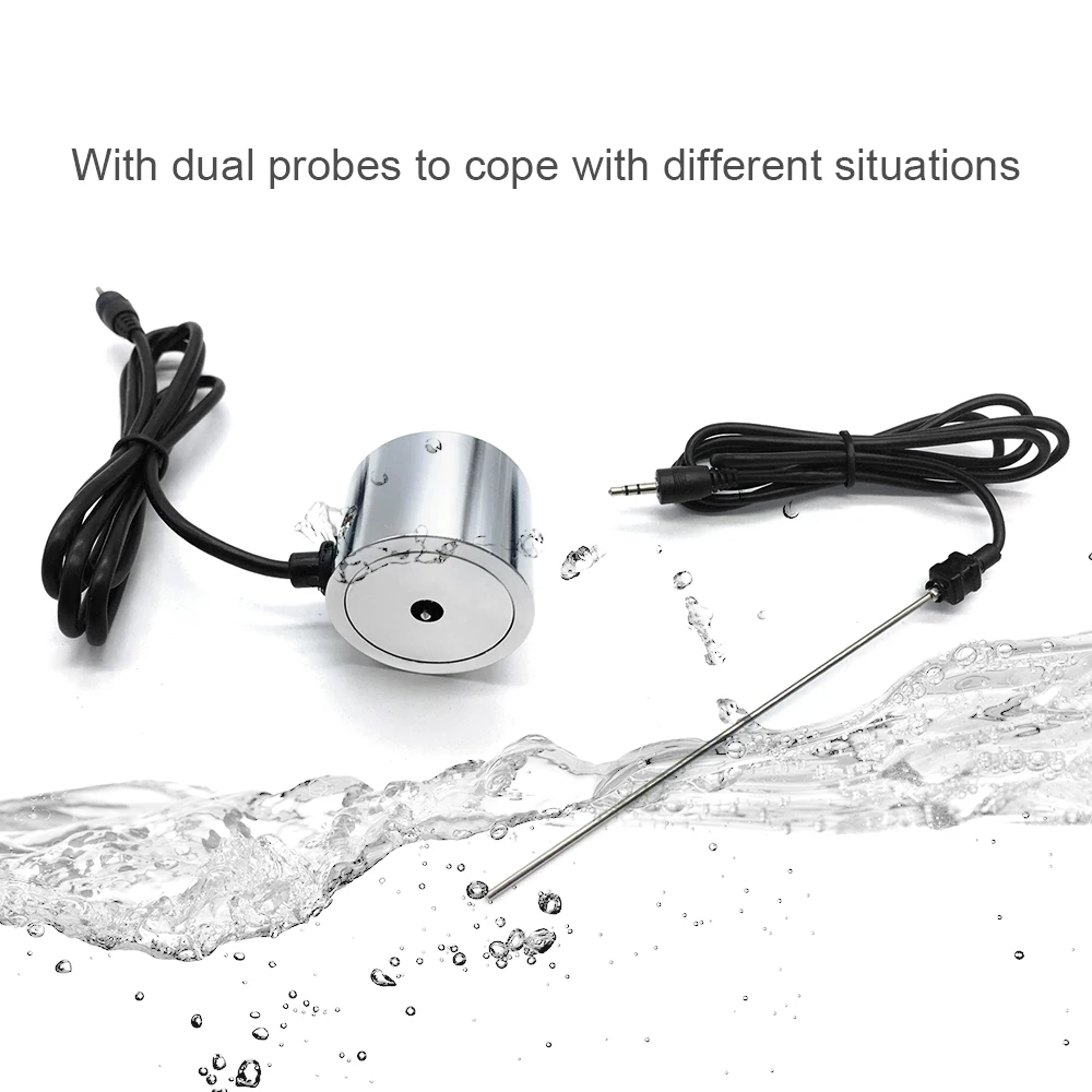 Water Pipe Leak Detector Sensor Water Pipe Tube Leakage Monitor Tester ...
