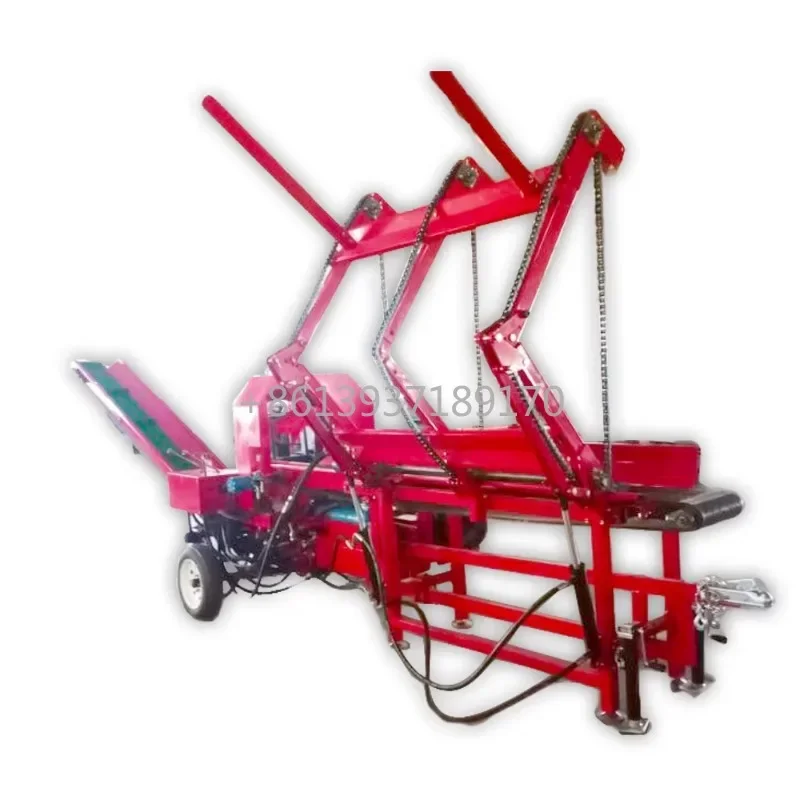 Automatic Firewood Processor Tree Cutting Machine Wood Splitter for ...