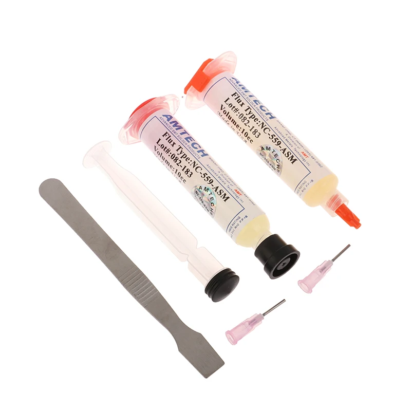 1Set-Solder-Flux-10cc-Flux-NC-559-ASM-UV-Solder-Paste-For-Phone-LED-BGA ...