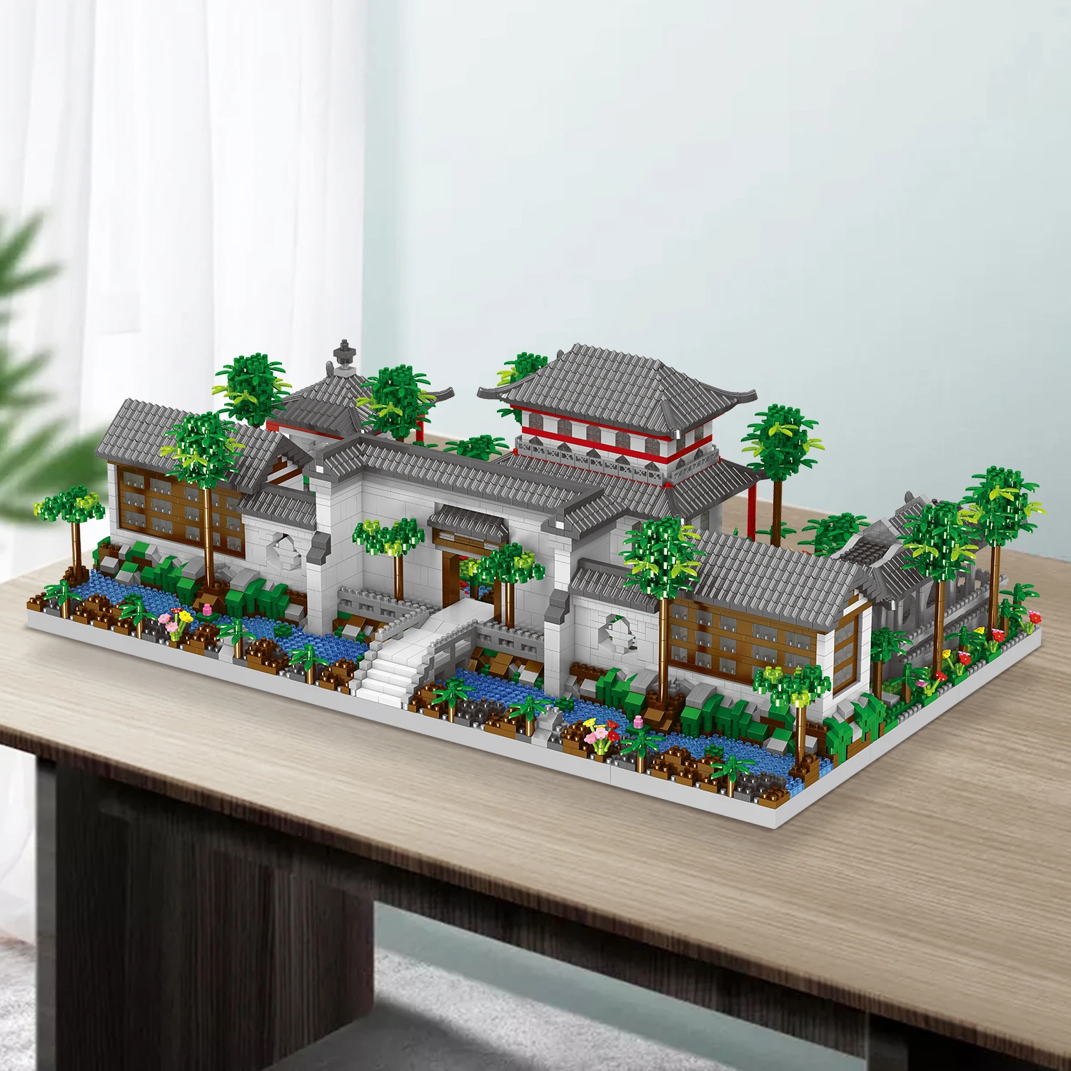 Knew Built Asian Garden Micro Mini Block Building Blocks For Adults ...