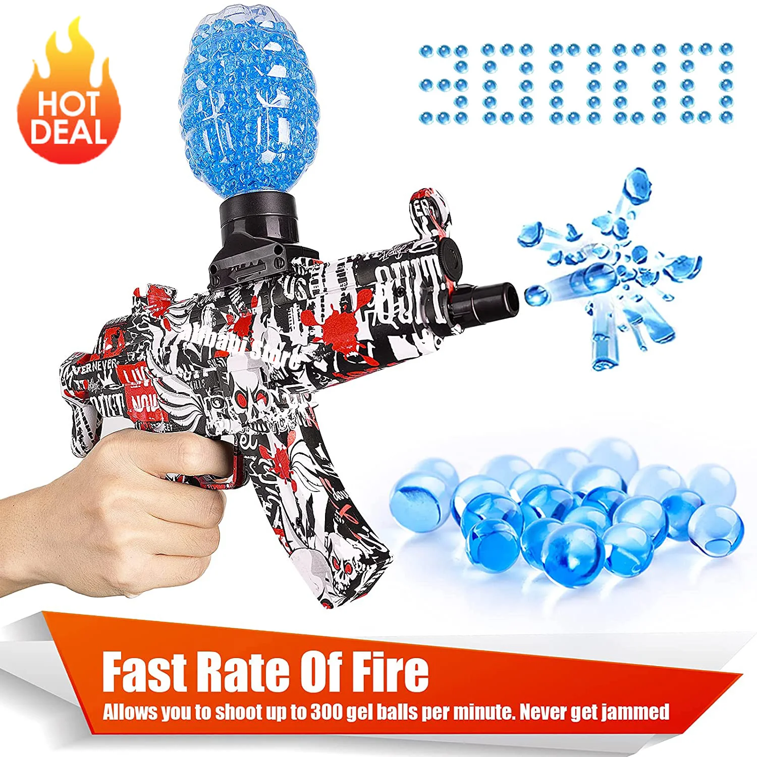 New-MP5-Electric-Gel-Ball-Blaster-Toy-Eco-Friendly-Water-Ball-Gun-Beads ...