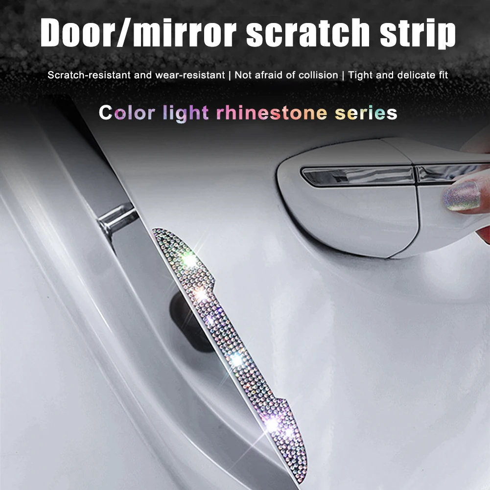 2PCS-Diamond-Car-Rear-View-Mirror-Sticker-Car-Decal-Sticker-Decal ...