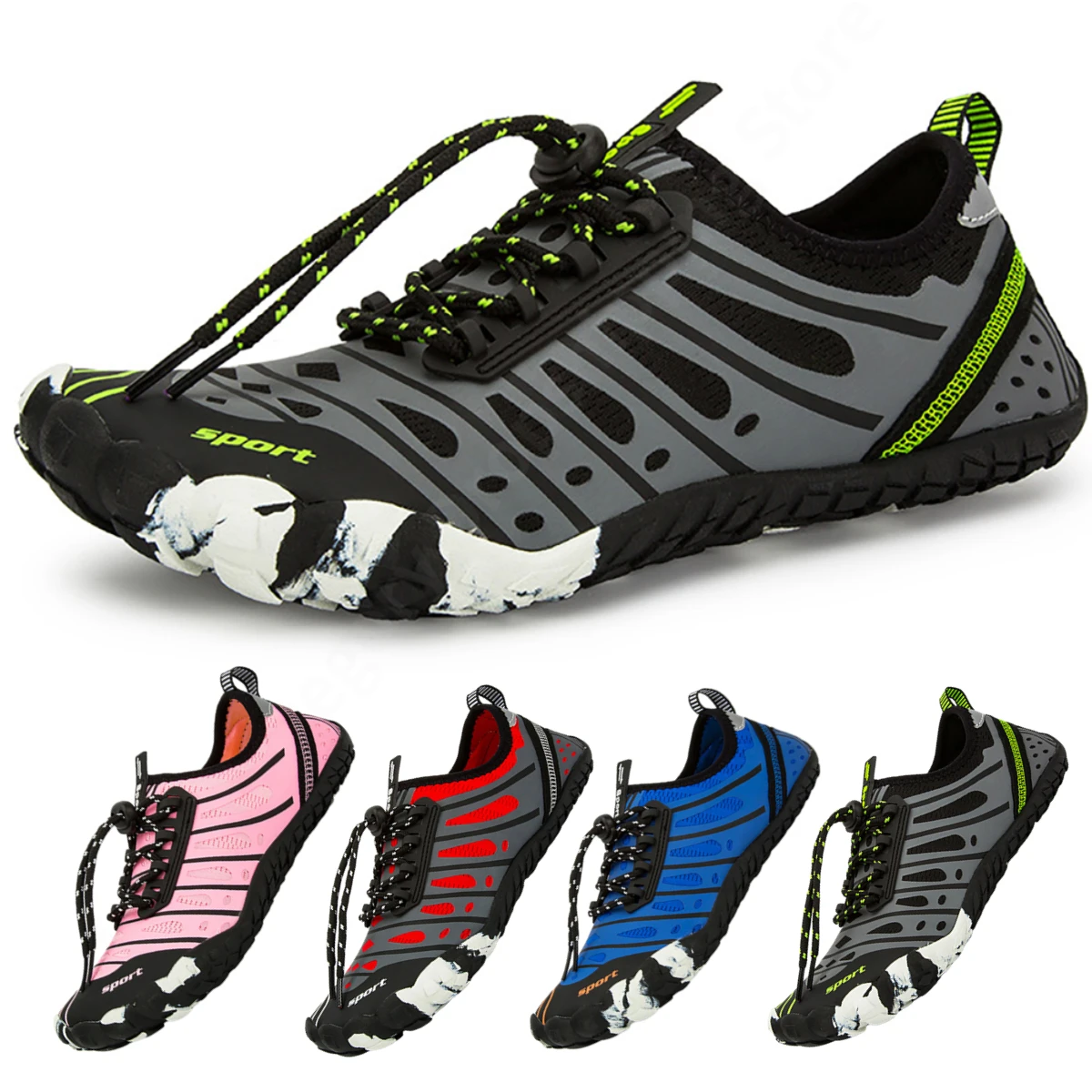 Zapatos de agua de natación Unisex para mujeres y hombres, sandalias de ...