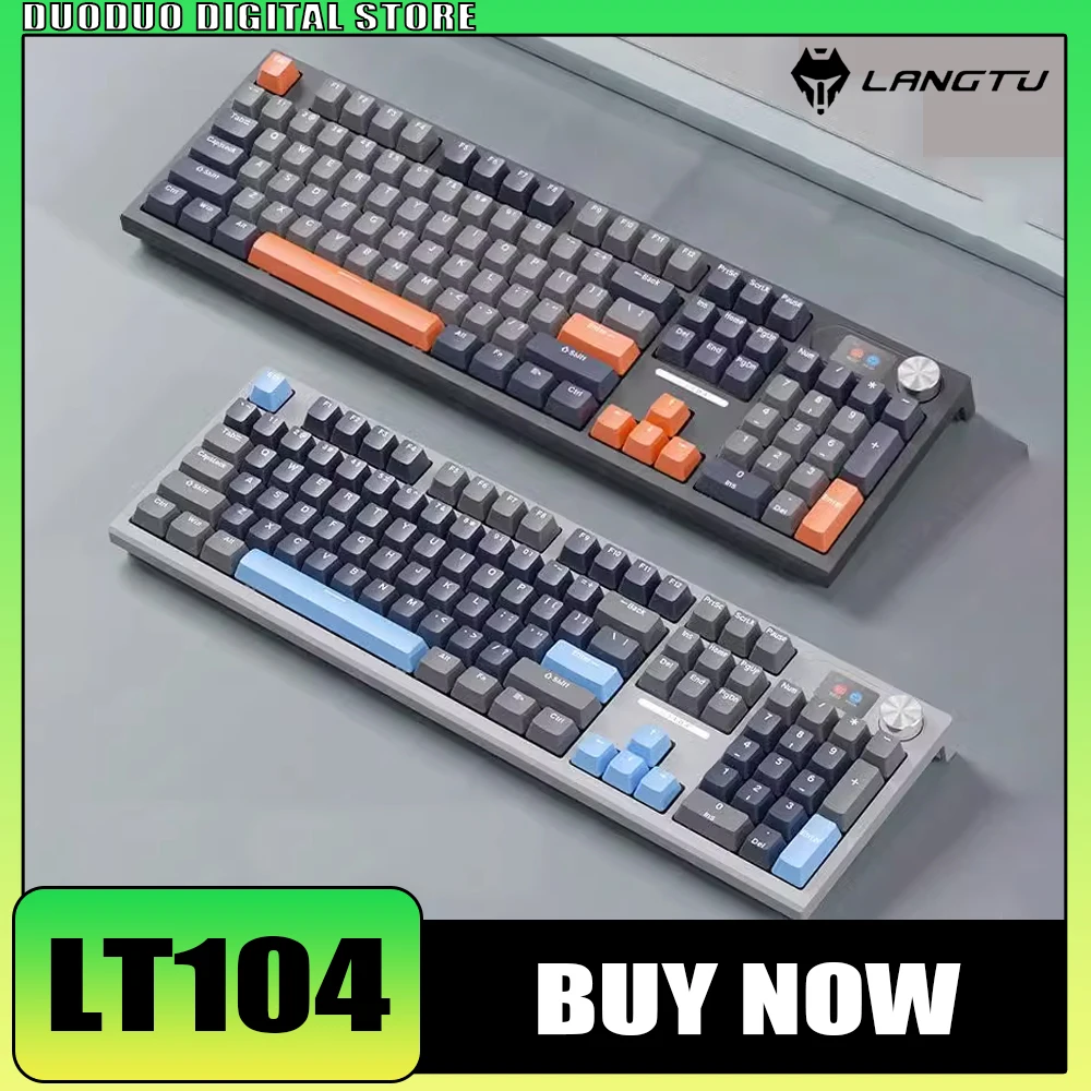 Langtu-Lt104-Mechanical-Keyboard-104-Keys-2-4G-Wireless-Bluetooth ...