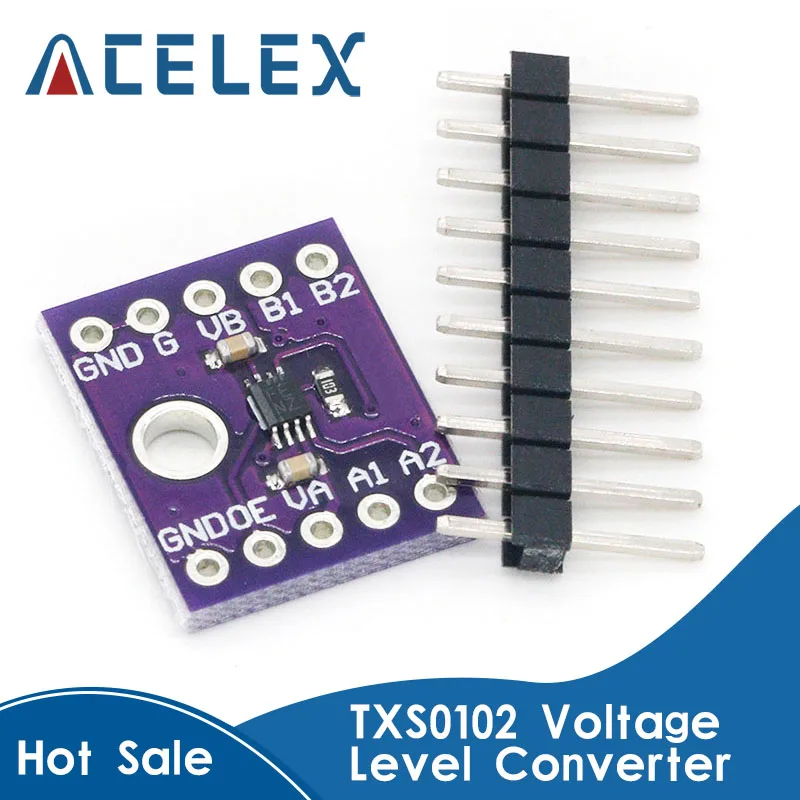 TXS0102 2 비트 양방향 전압 레벨 컨버터 I2C IIC 디지털 스위치|Instrument Parts ...