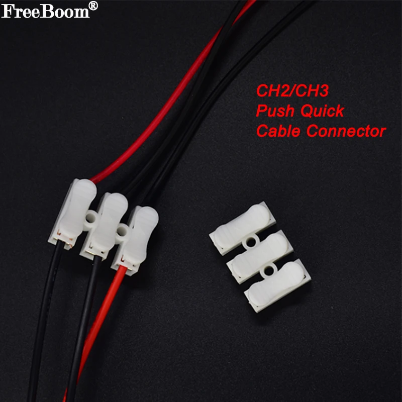 30-50-100PCS-CH2-CH3-High-Pressure-Resistant-2pin-3pin-10A-220V-Push ...