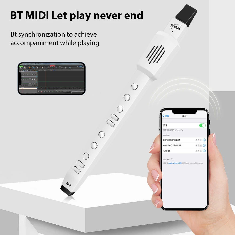 Eno-Digital-instrumento-de-sopro-Set-Mini-instrumento-eletr-nico-de-sopro-saxofone-flauta-port ...
