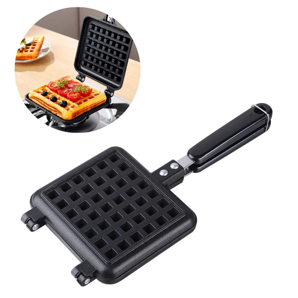 Cake Baking Pan Machine Non-stick Household Waffle Moulds Aluminium ...