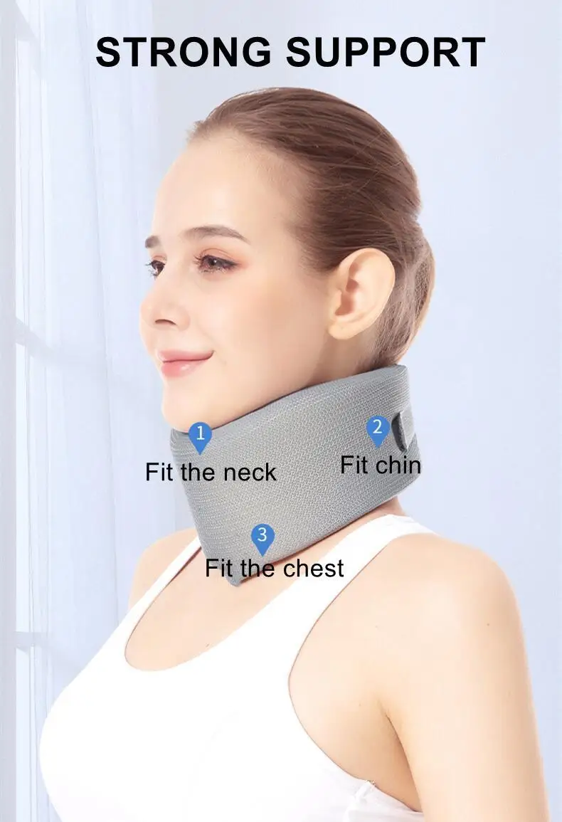 Adjustable Neck Support Brace For Neck Pain Relief – Dynamic Fitness