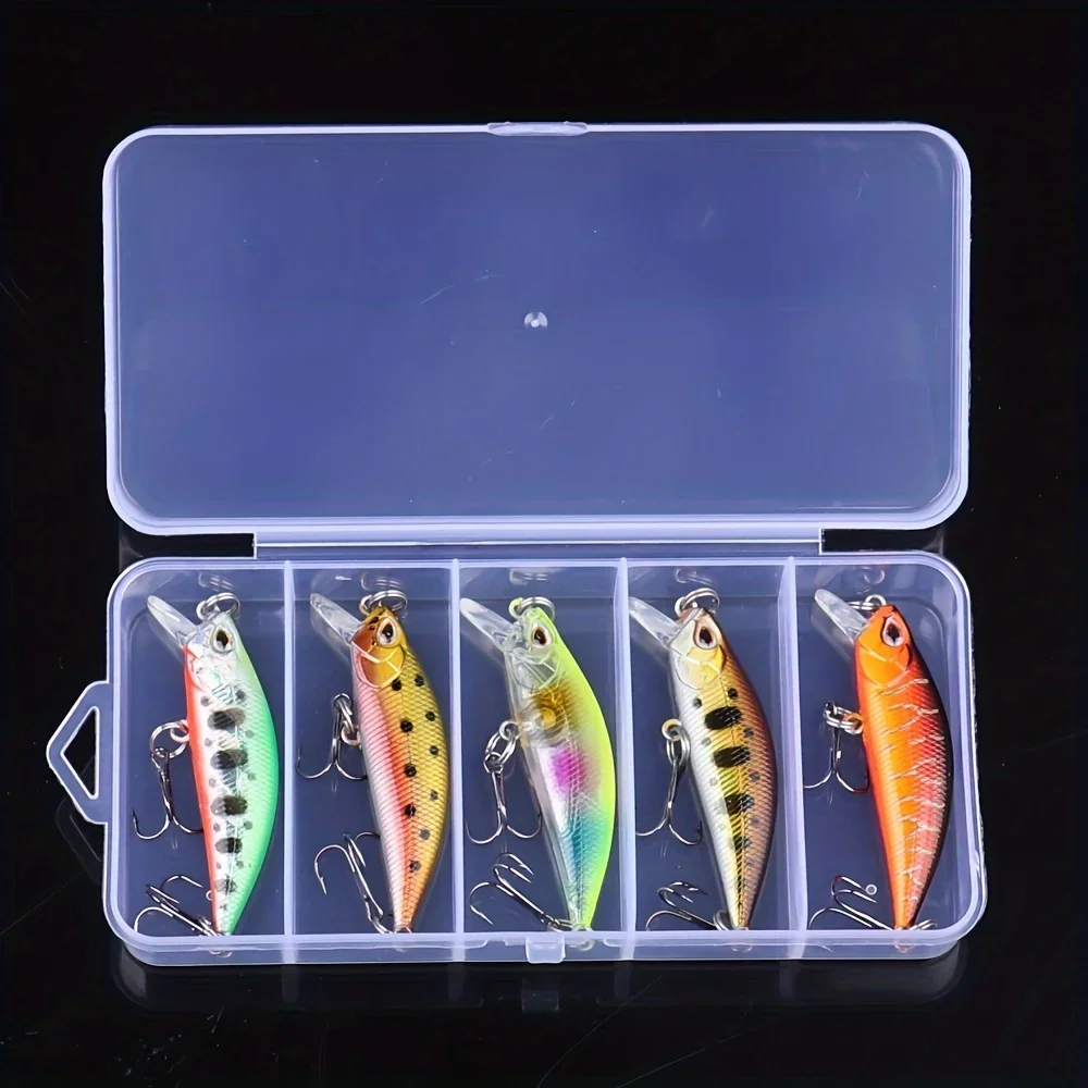 5pcs 58MM 5.1G Mini Japan Model Sinking Minnow Fishing Lures Jerkbaits ...