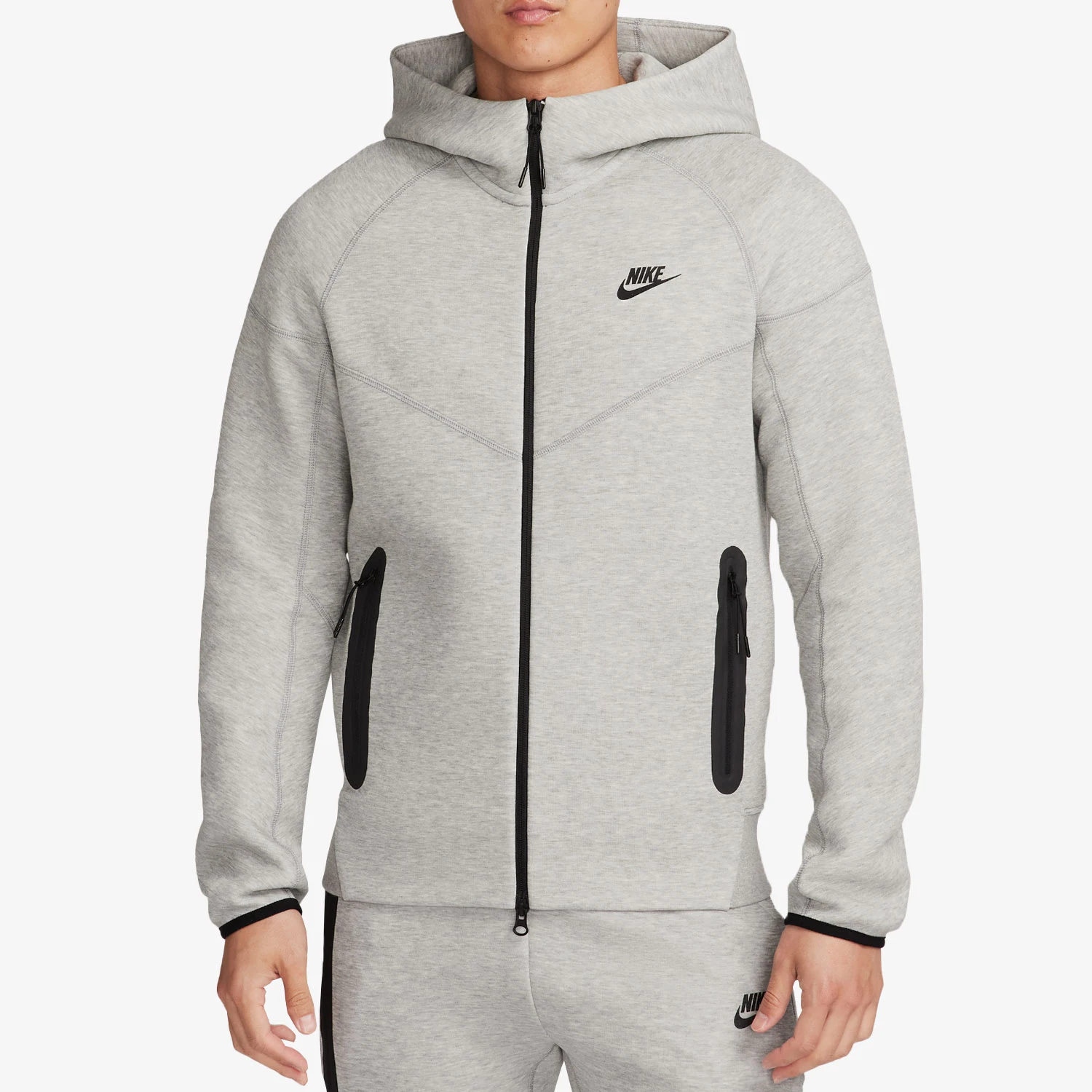 Nike Authentic Spring Men's Knit Loose Hooded Warm-up Sport Jacket ...