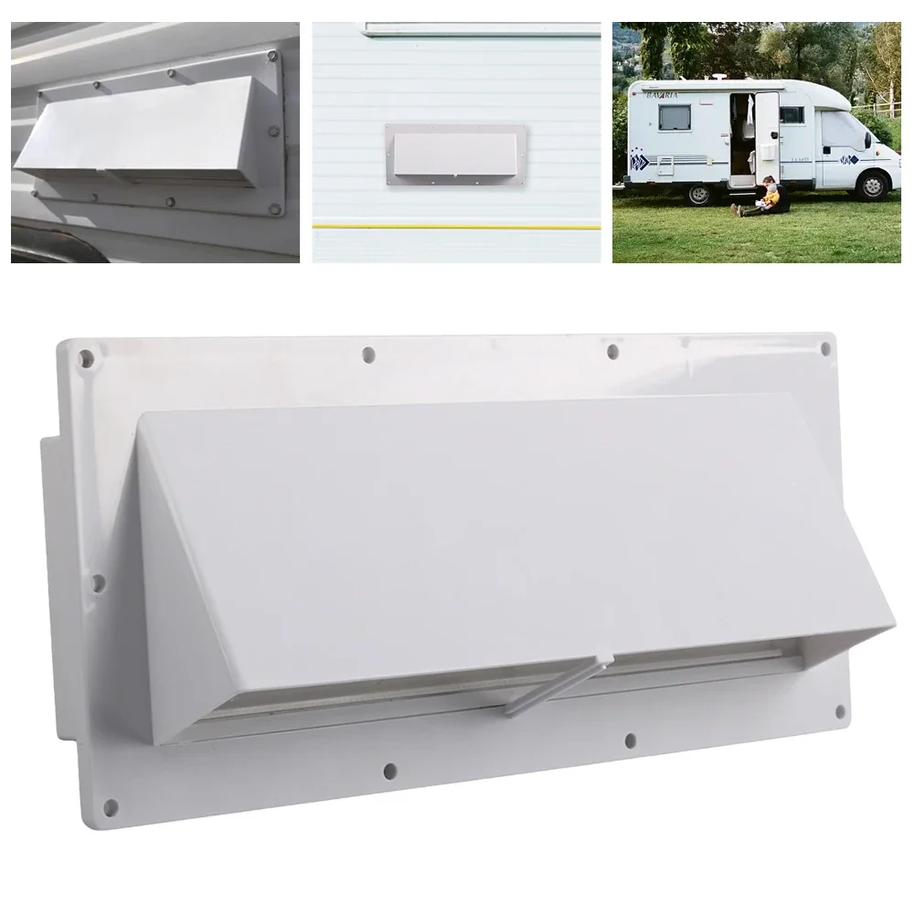 Caravan-Motorhome-Trailer-Side-Air-Vent-White-Ventilation-Exhaust-Fan ...