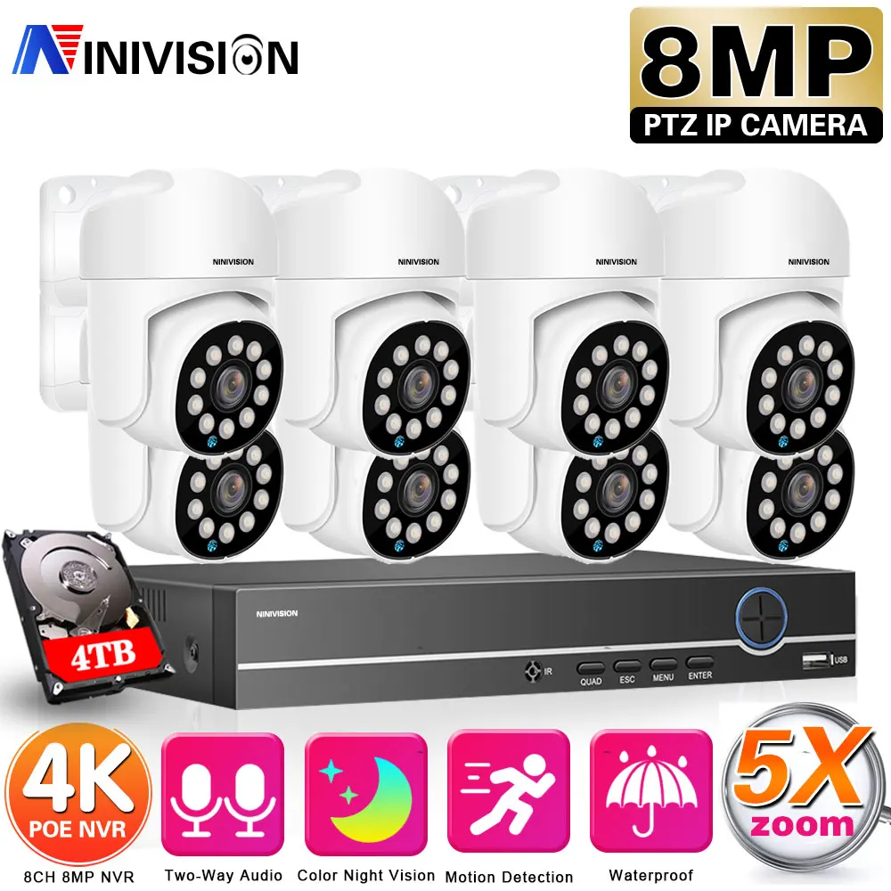 4K-POE-PTZ-CCTV-Camera-Security-System-Kit-8CH-8MP-POE-NVR-System-5x ...