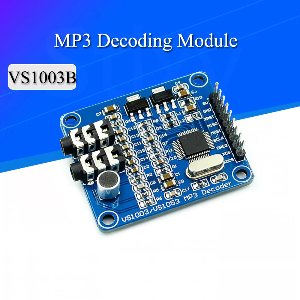 VS1003B-VS1053-MP3-Decoding-Module-Microphone-Head-STM32-Microcontroller-Development-Board ...