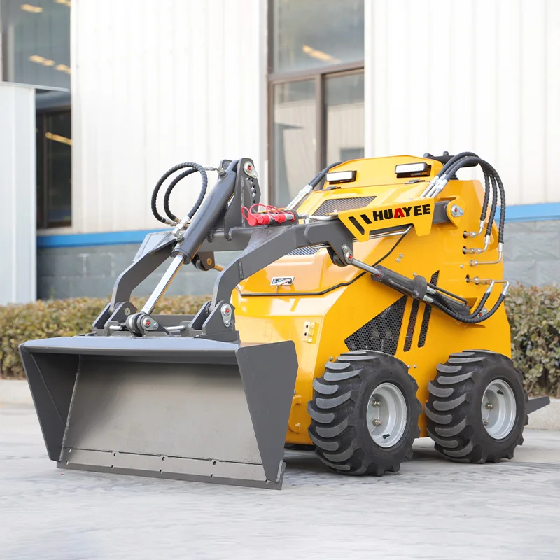 Factory Price Skid Steer Loader Fast Delivery Mini Wheel Loaders With ...