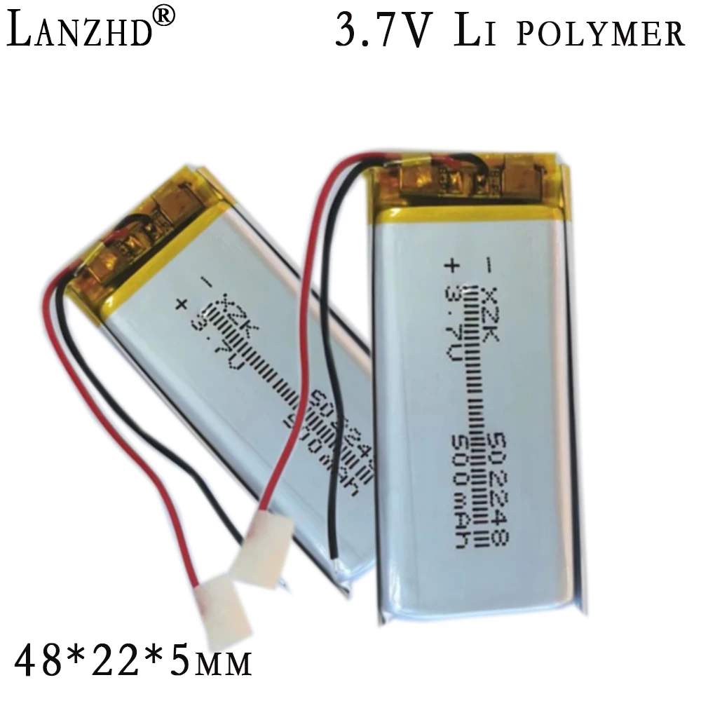 502030 3.7v 250mah Lithium Polymer Batteries - 1-12pcs Lithium Polymer ...