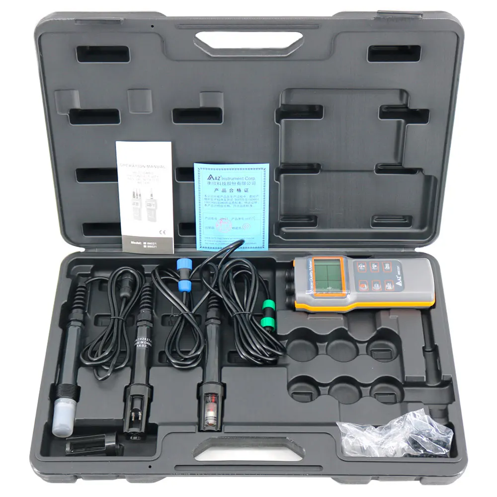 New-Discount-AZ86031-Water-Quality-Measuring-Instrument-Handheld-IP67 ...