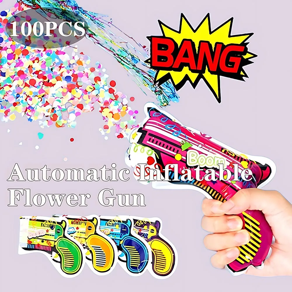 100PCS-New-Year-s-Gift-Flower-Gun-Birthday-Party-Flower-Guns-Automatic ...
