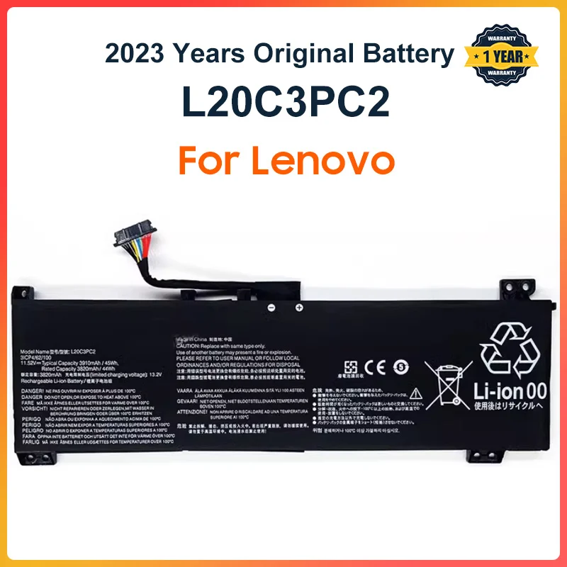 L20M3PC2-L20C3PC2-Laptop-Battery-For-Lenovo-ideapad-Gaming-3-15ACH6 ...