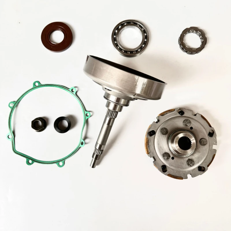 Wet-Shoe-Clutch-Drum-Housing-Carrier-One-Way-Bearing-Kit-for-Hisun ...