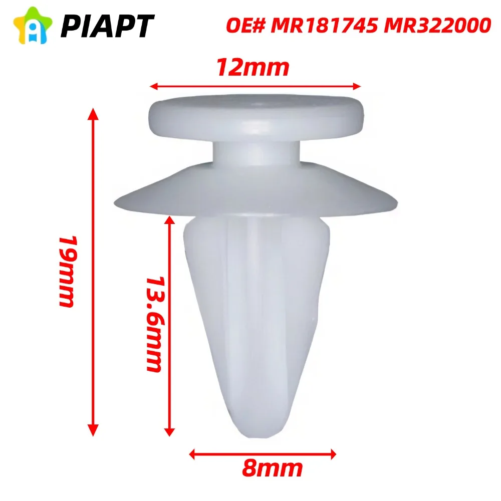20PCS OE#MR181745 MR322000 MR432939 Interior Panel Clip FOR Mitsubishi ...
