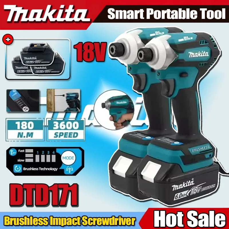 Makita DTD171 for 18v Impact Driver Cordless Brushless Electric ...