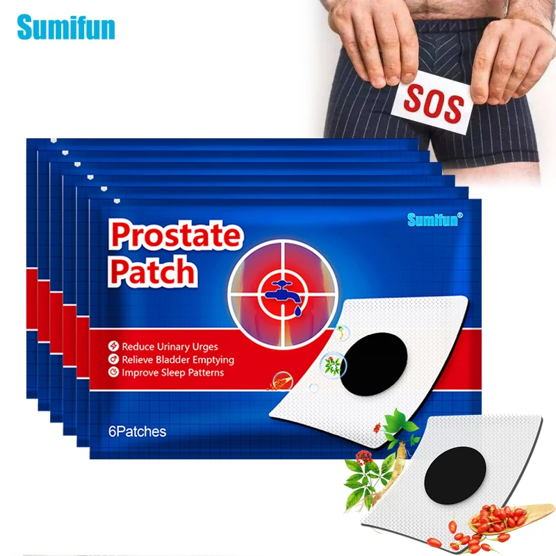 6-90pcs-Prostatitis-Prostate-Treatment-Patch-Man-Prostatic-Navel ...