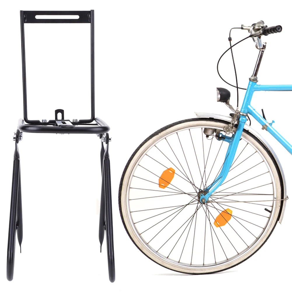 MTB-Road-Bike-Front-Pannier-Rack-Load-Bearing-15kg-Bike-Carrier-Bag ...