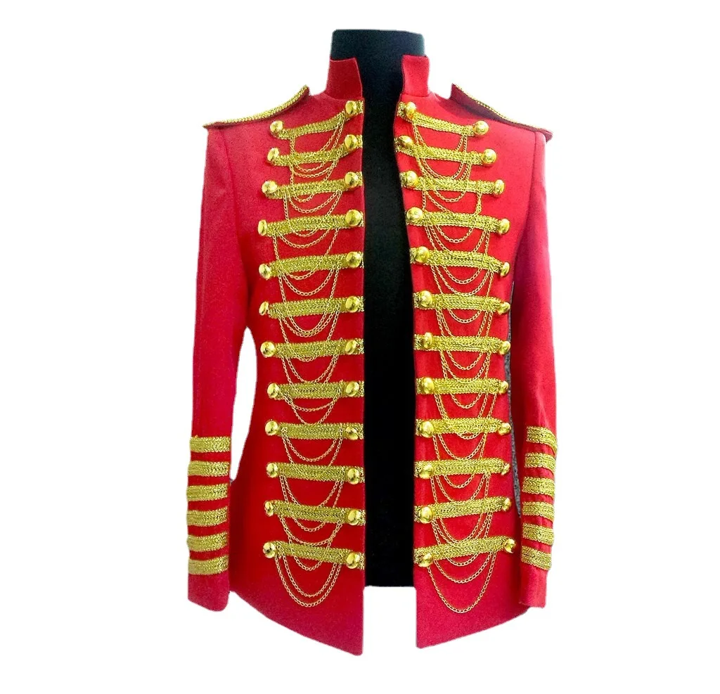 Red Suit Jacket Costume | Mens Red Suit Costume | Blazer Dance Clothes ...