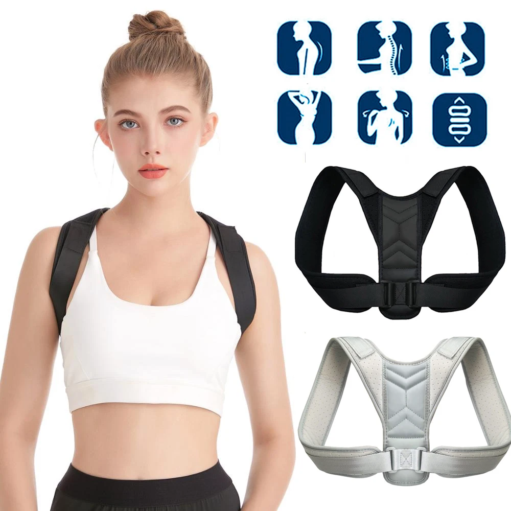 Correcteur de posture,Correcteur de Posture médical ajustable pour ...