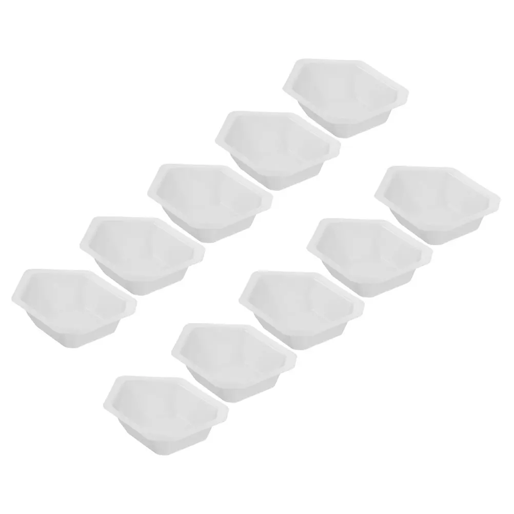10 Pcs Weighing Boats Large Size Laboratory Measuring Dishes Plastic ...