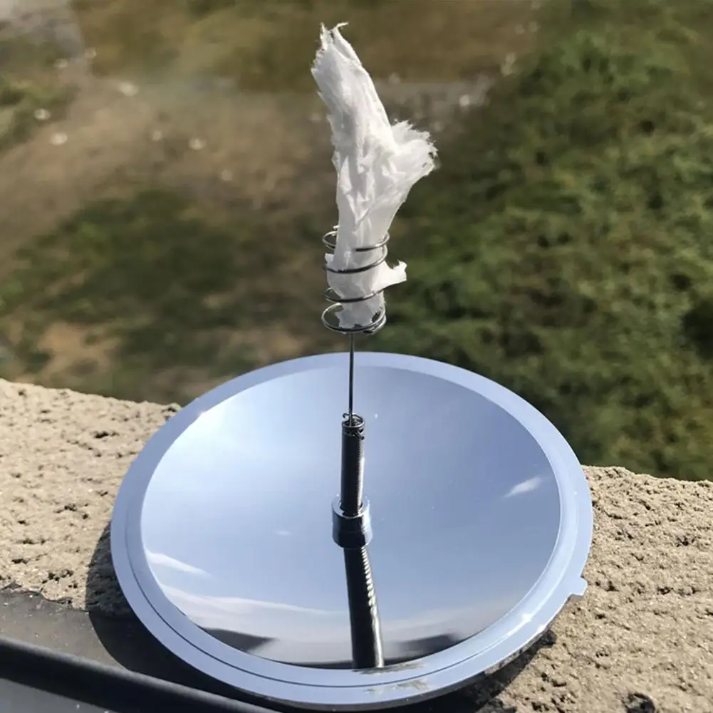 Outdoor Solar Flame Starter Camping Solar Cigarette Lighter Survival ...