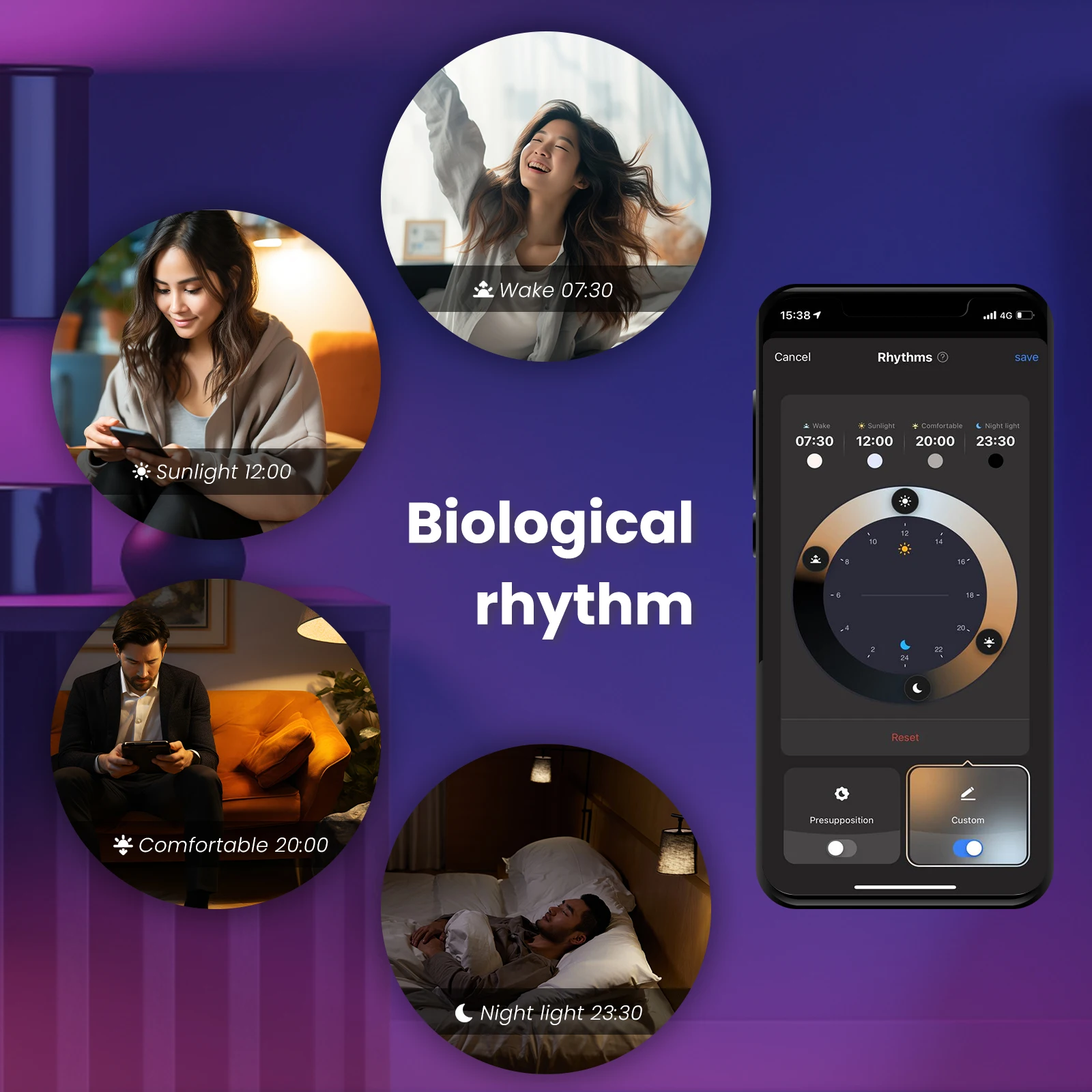 MOES 1 PC Matter Bubble light Matter WiFi GU10 E27 Smart Bulb Dimmable ...