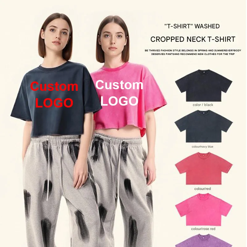 Custom LOLO Female Women Sexy Short Belly-Baring Shirt Hip Hop ...