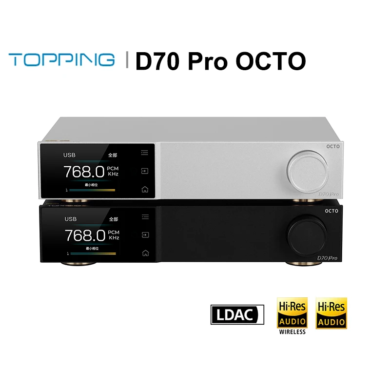 Topping-d70-pro-octo-hifi-dac-acht-cs43198-digital-zu-analog-konverter ...