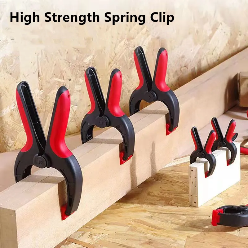 3-4-6-9Inch-Heavy-Duty-Woodworking-Plastic-Spring-Clamp-DIY-Woodworking ...