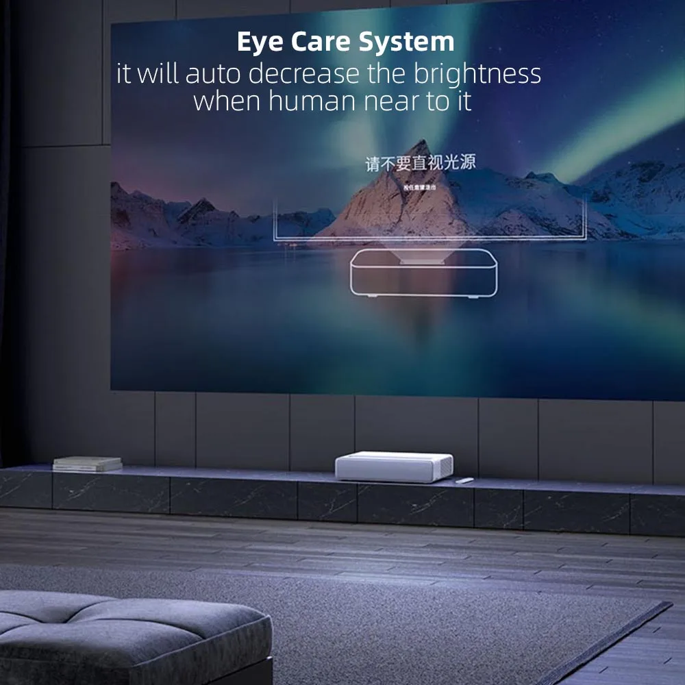 Проектор UST Mi Mijia 1080P Lcos с 4K Android, проектор 8K 1500 ANSI ...