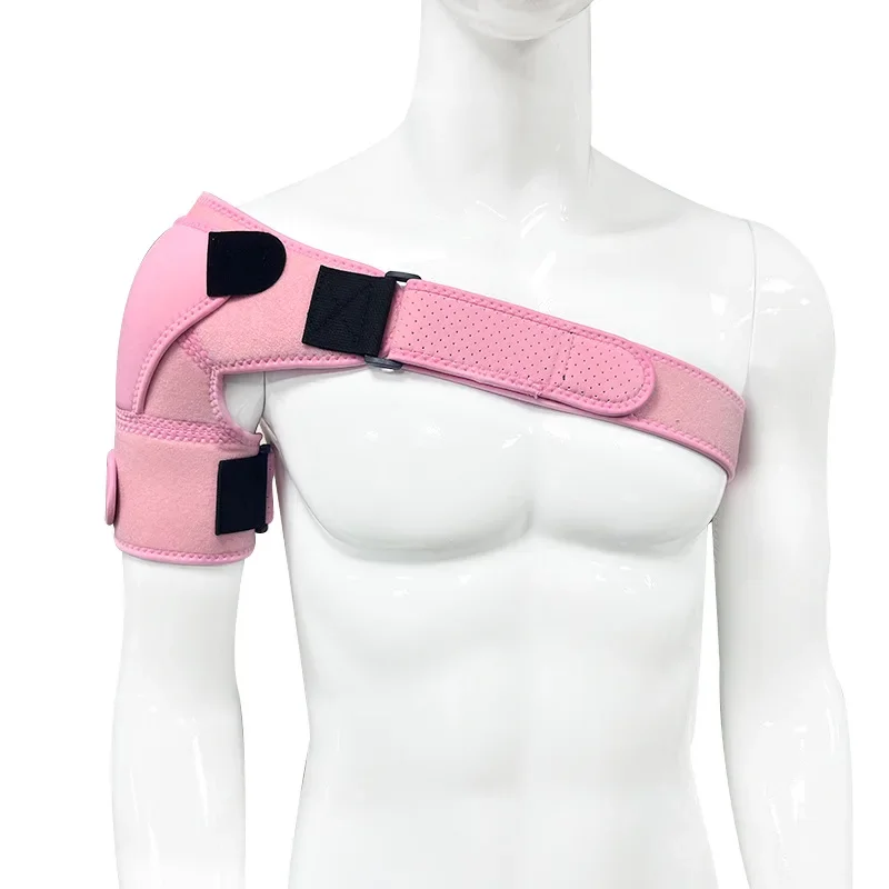 Sports-Compression-Shoulder-Protector-Ice-Bag-Breathable-Adjustable ...