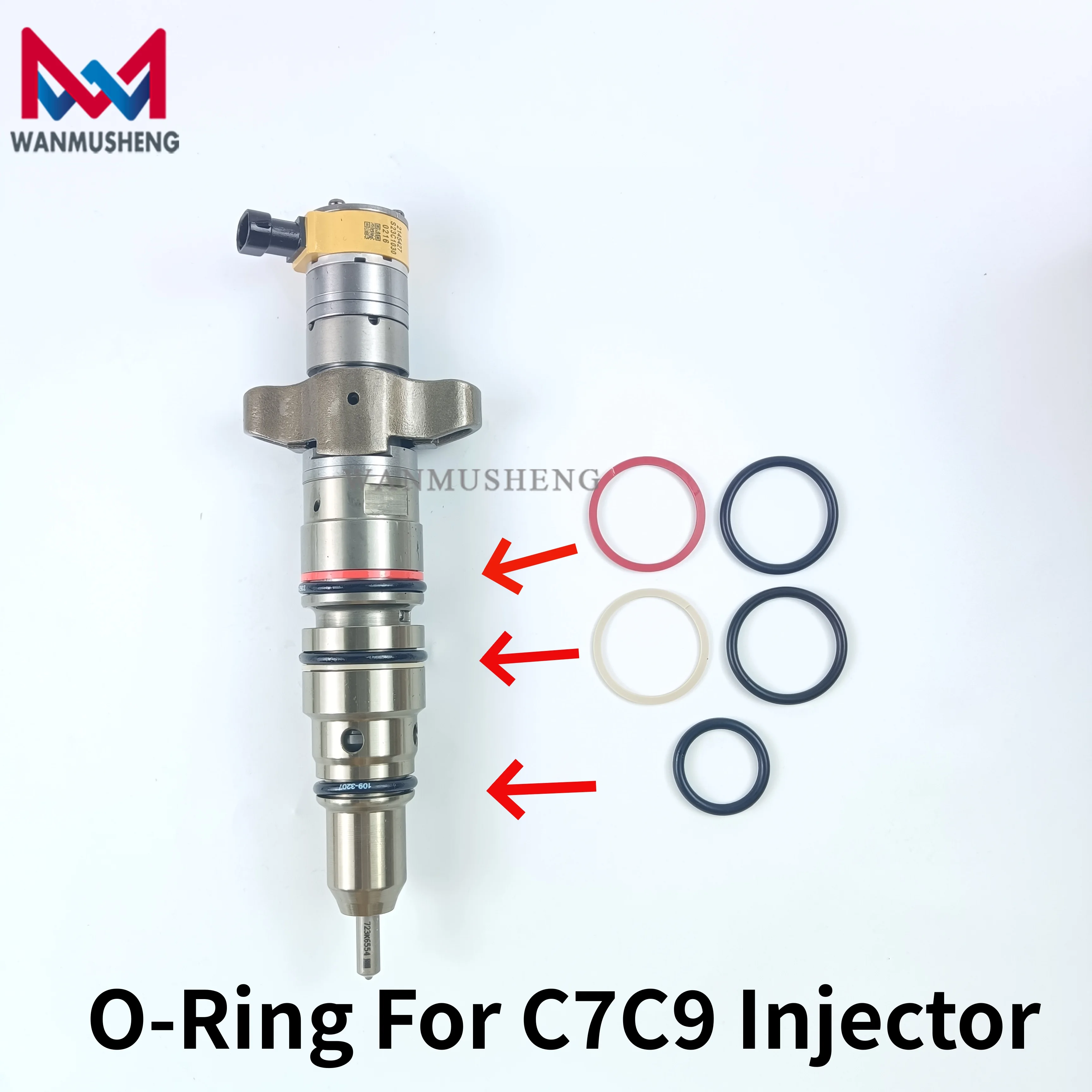 VERY-GOOD-PRICE-Repair-Kit-New-O-Ring-For-Common-Rail-Injector-C7-C9 ...