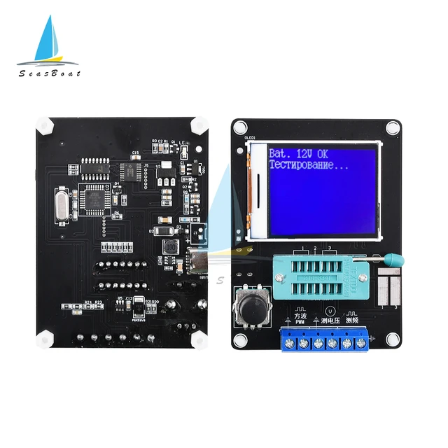 ATMEAG328P GM328A M328 Transistor Tester LCR Diode Capacitance ESR ...