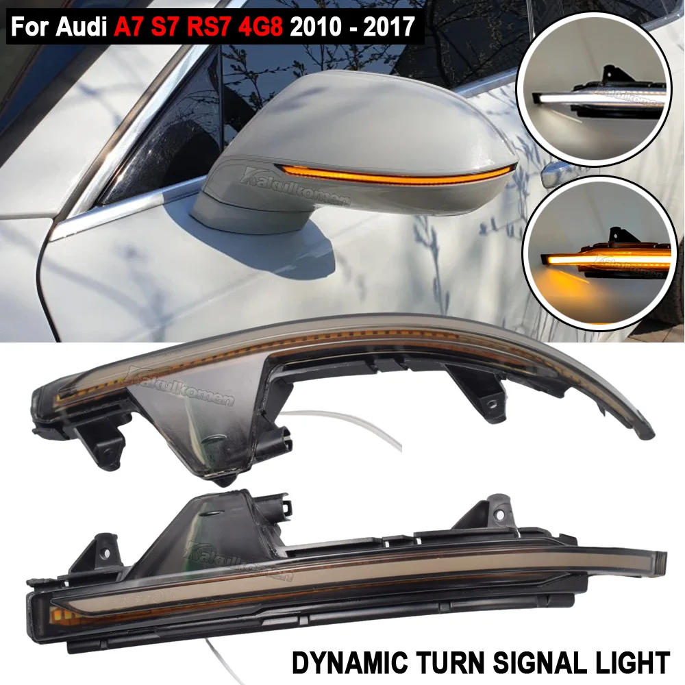 Dynamic-Blinker-LED-Turn-Signal-Light-For-Audi-A7-S7-RS7-2011-2017-Side ...