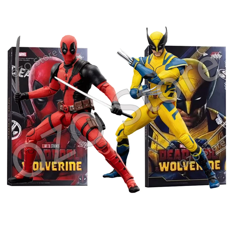 2024-Deadpool-Wolverine-Action-Figures-Movie-Version-Series-Collections ...