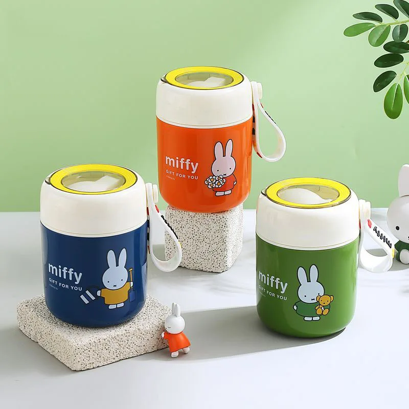 Miffy-Insulated-Soup-Cup-304-Stainless-Steel-with-Cover-Warm-Braising-Burn-A-Kettle-Student ...